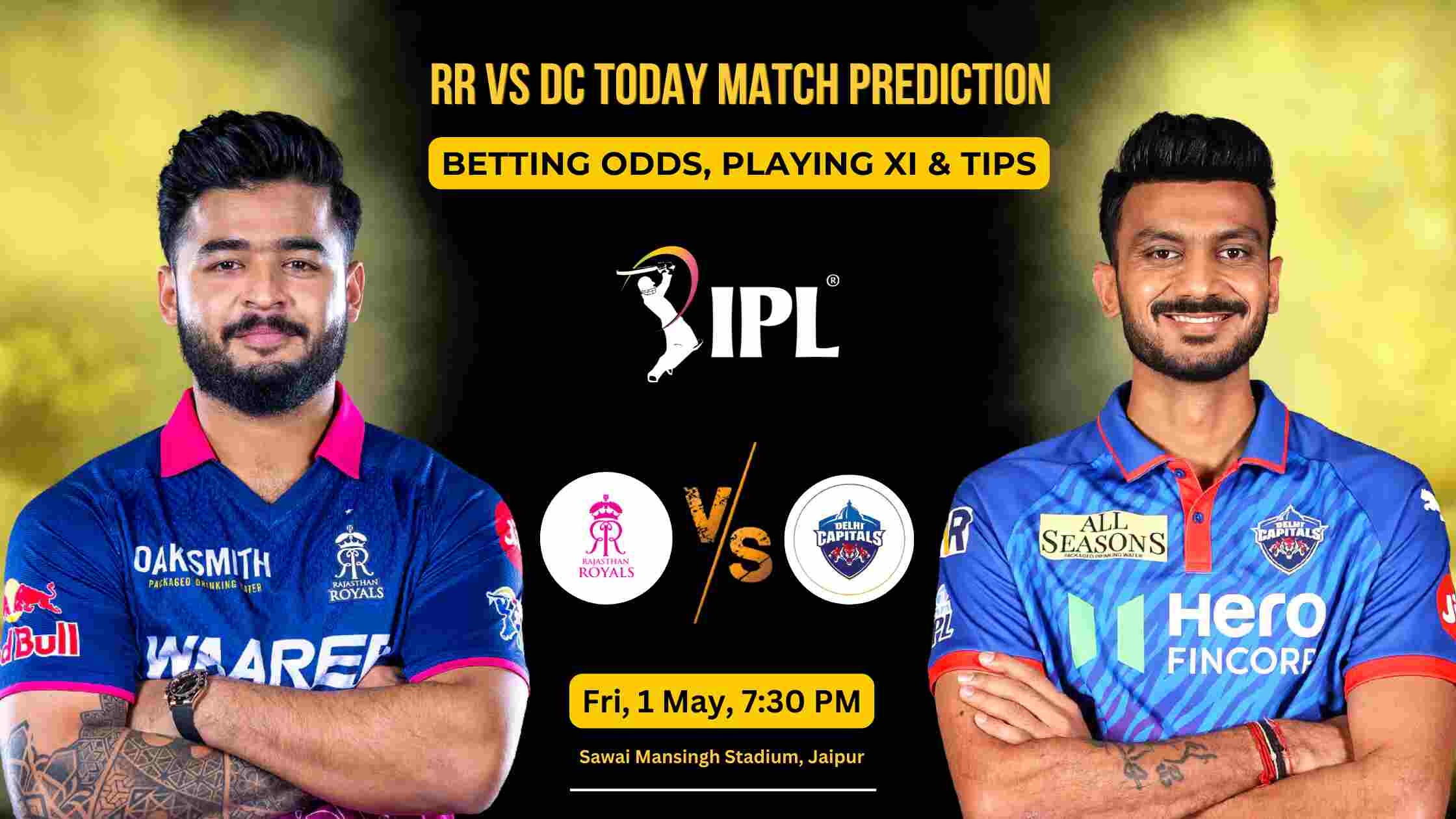 IPL 2025 KKR vs GT Match Odds, Tips & Predictions